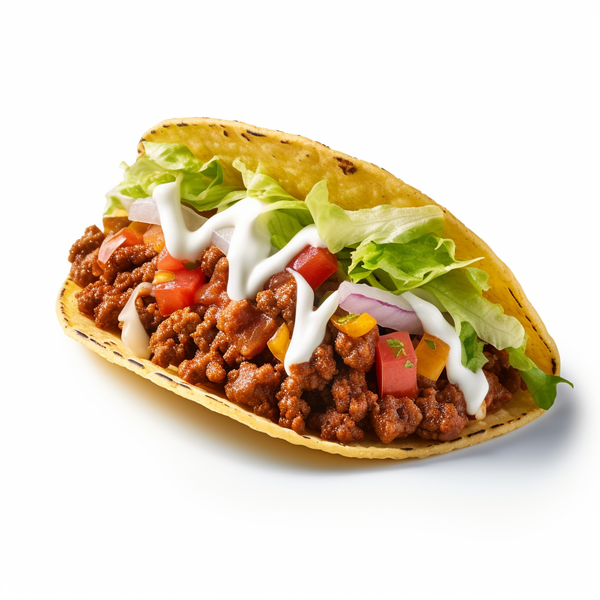 Single Taco Beef – Bravo Burrito